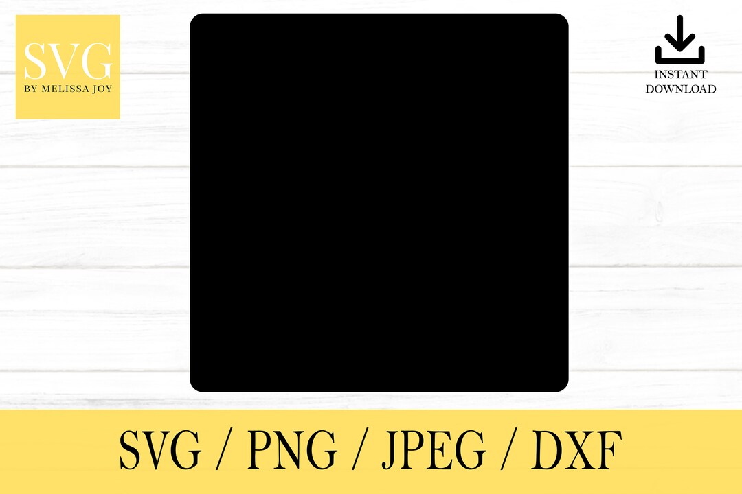 Square SVG, Rectangle, Solid, Shape, Svg, Png, Dxf, Jpeg, Digital ...