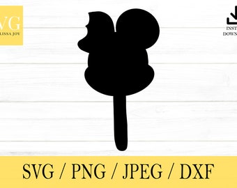Mickey Ice Cream Svg | Etsy