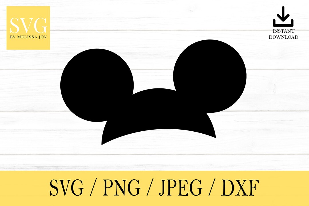 Mouseketeer Hat Svg, Mouse Ears, Mouse Hat, Svg, Png, Dxf, Jpeg ...