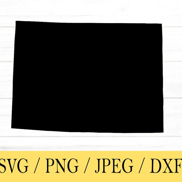 Wyoming Svg - Etsy
