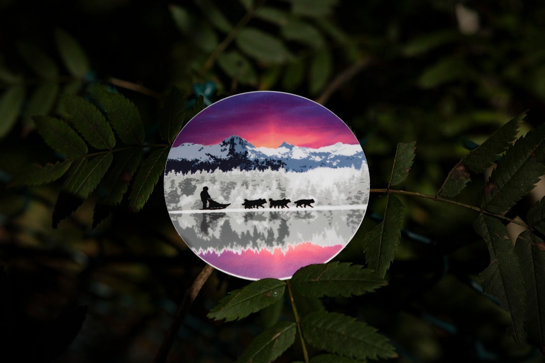 Alaska Iditarod Sticker - Etsy