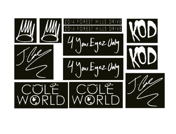 Custom J Cole Shoe Trainer Stencils Quality Vinyl Stencil - Etsy