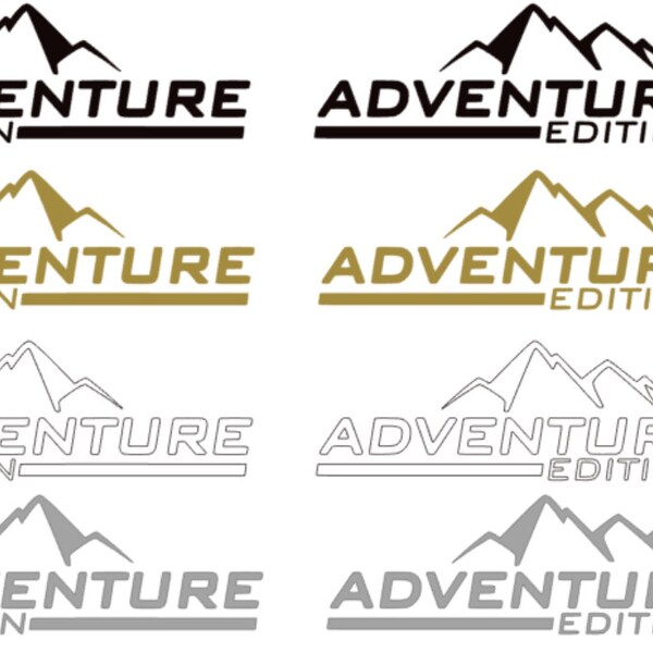 Motorcycle Adventure Decals - Etsy