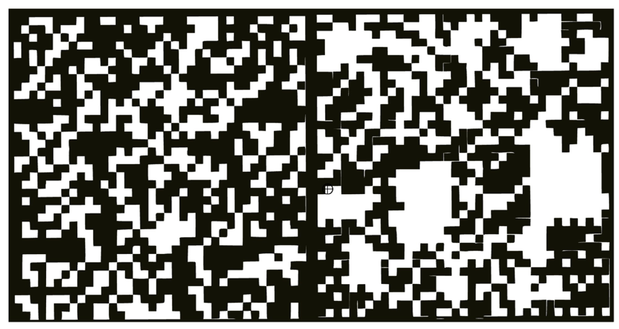 Digital Camo Pattern Stencil