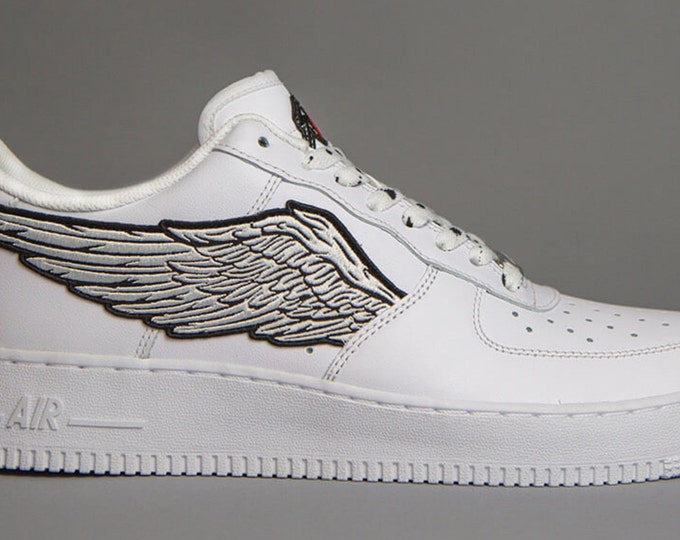 Wings X2 Air Force One Wings Quality Vinyl Sneaker Stencils Custom Shoe ...