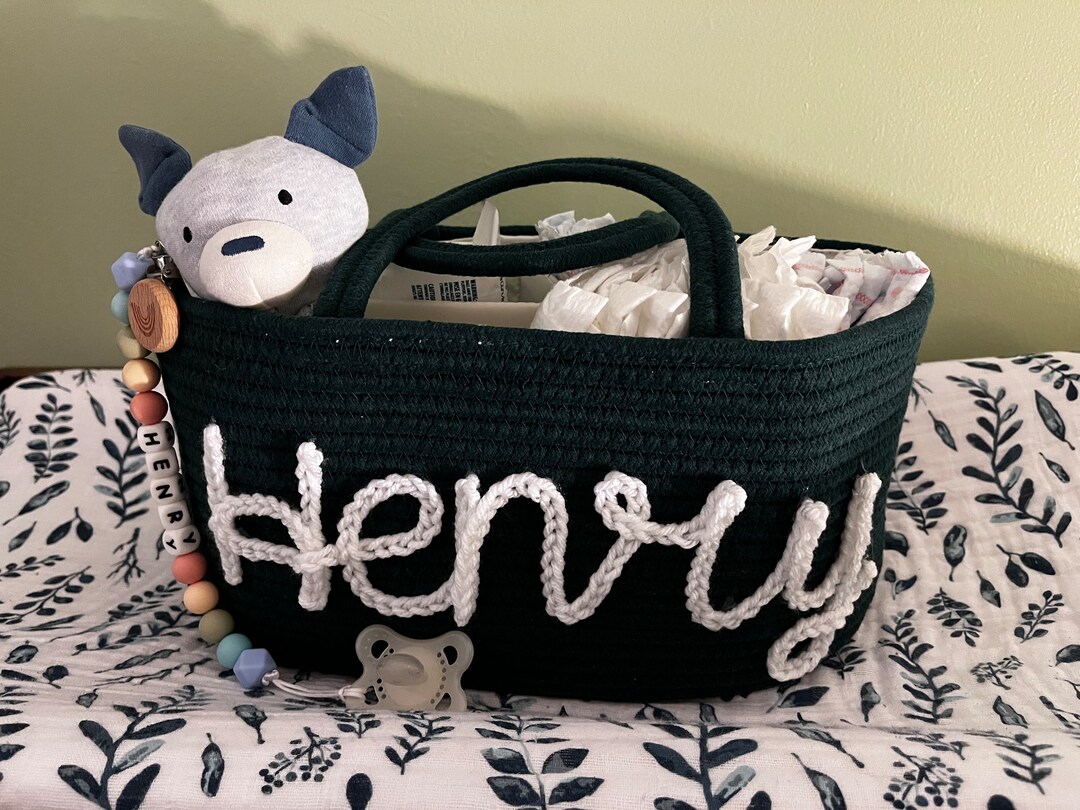 Personalized Diaper Caddy - Etsy
