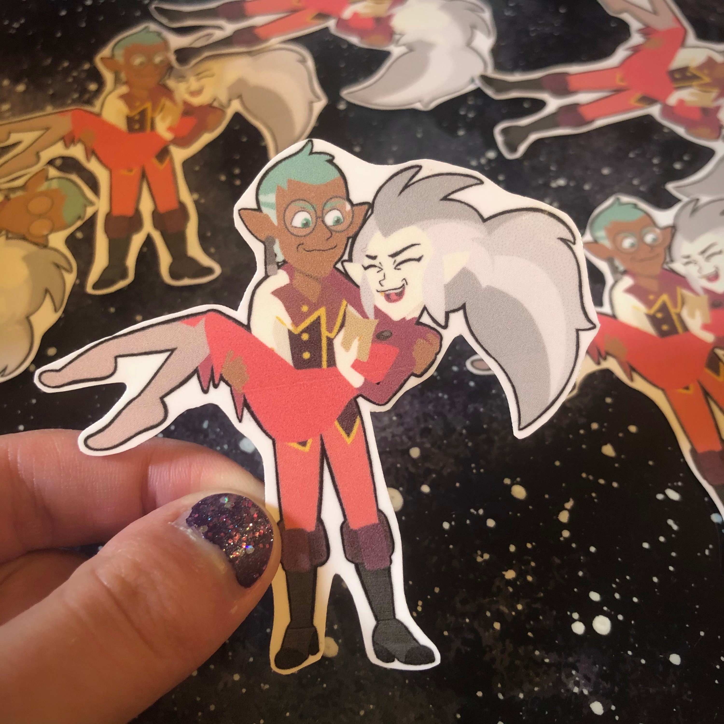 The Owl House Eda's Requiem Raeda Sticker | Etsy