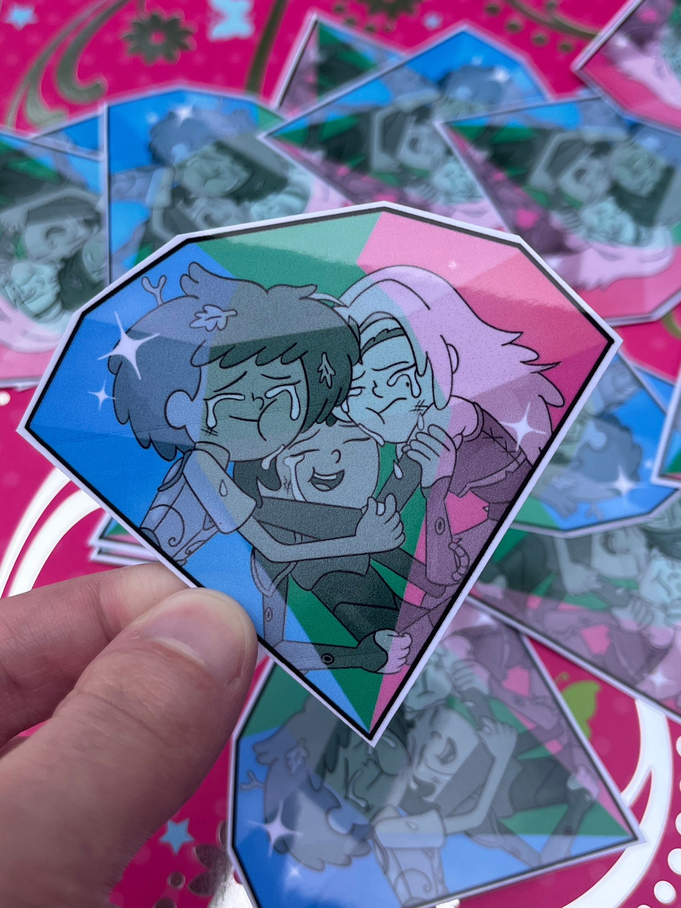 Amphibia All in Calamity Trio Gem Anne Sasha Marcy Reunion - Etsy