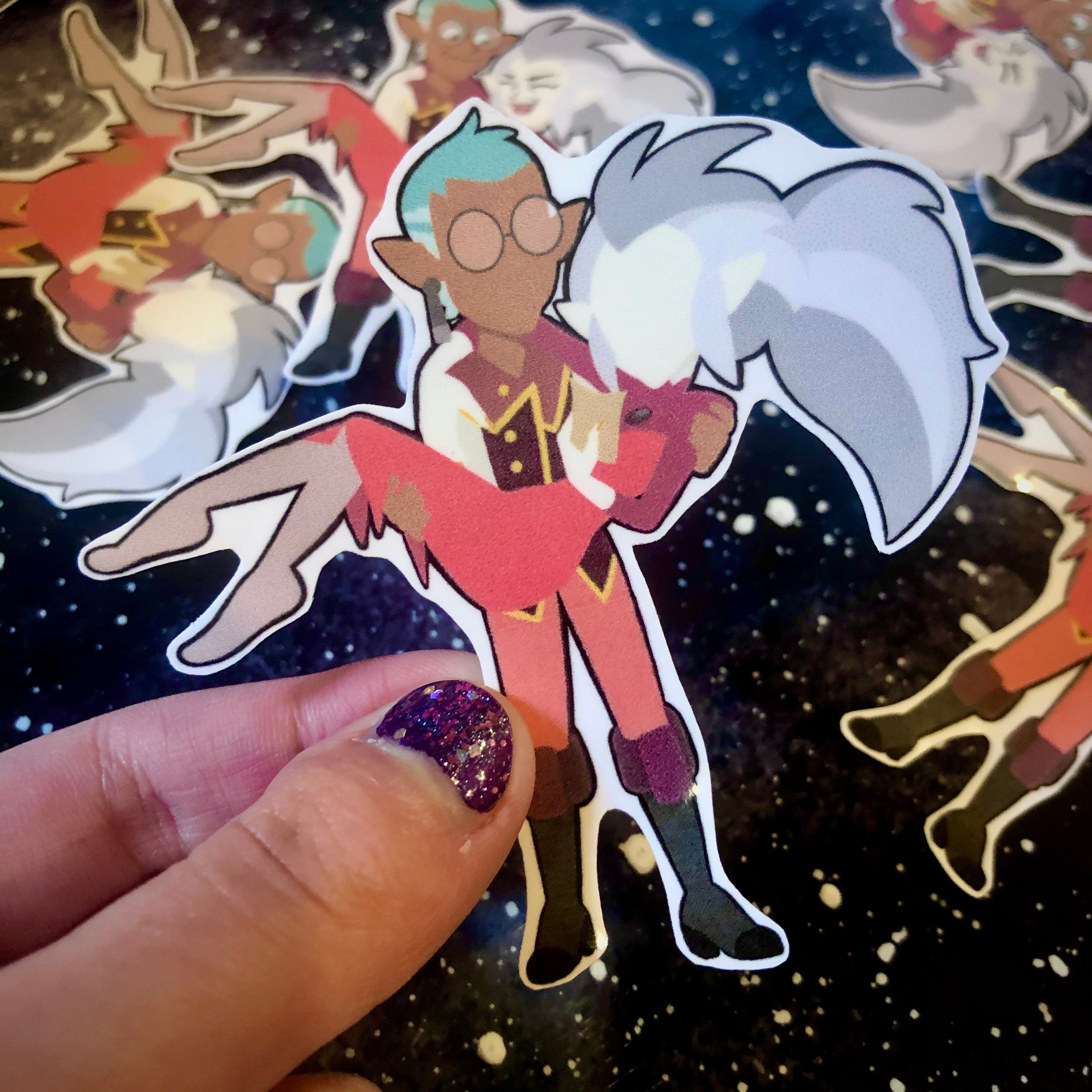 The Owl House Eda's Requiem Raeda Sticker | Etsy