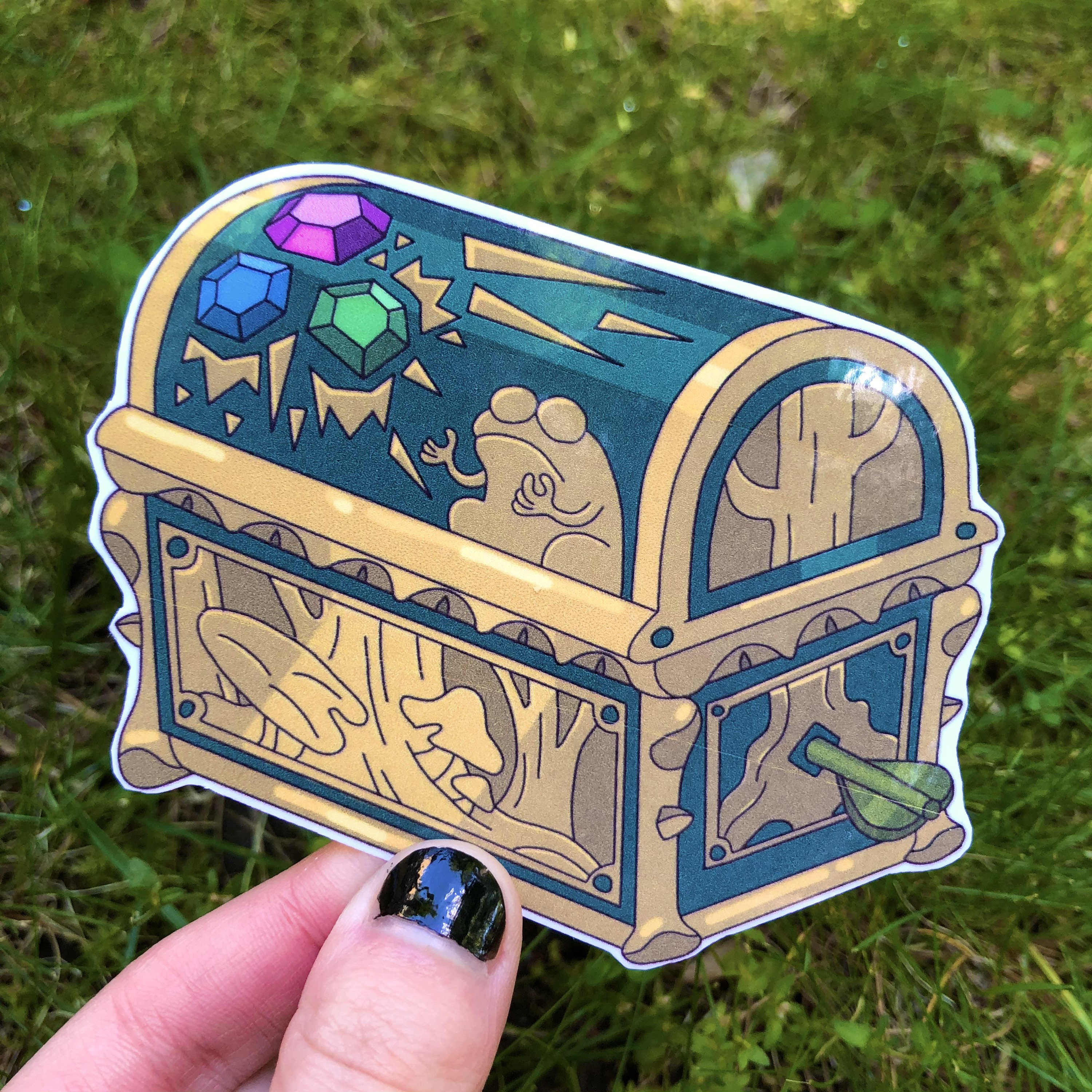 Amphibia True Colors Calamity Box Sticker - Etsy