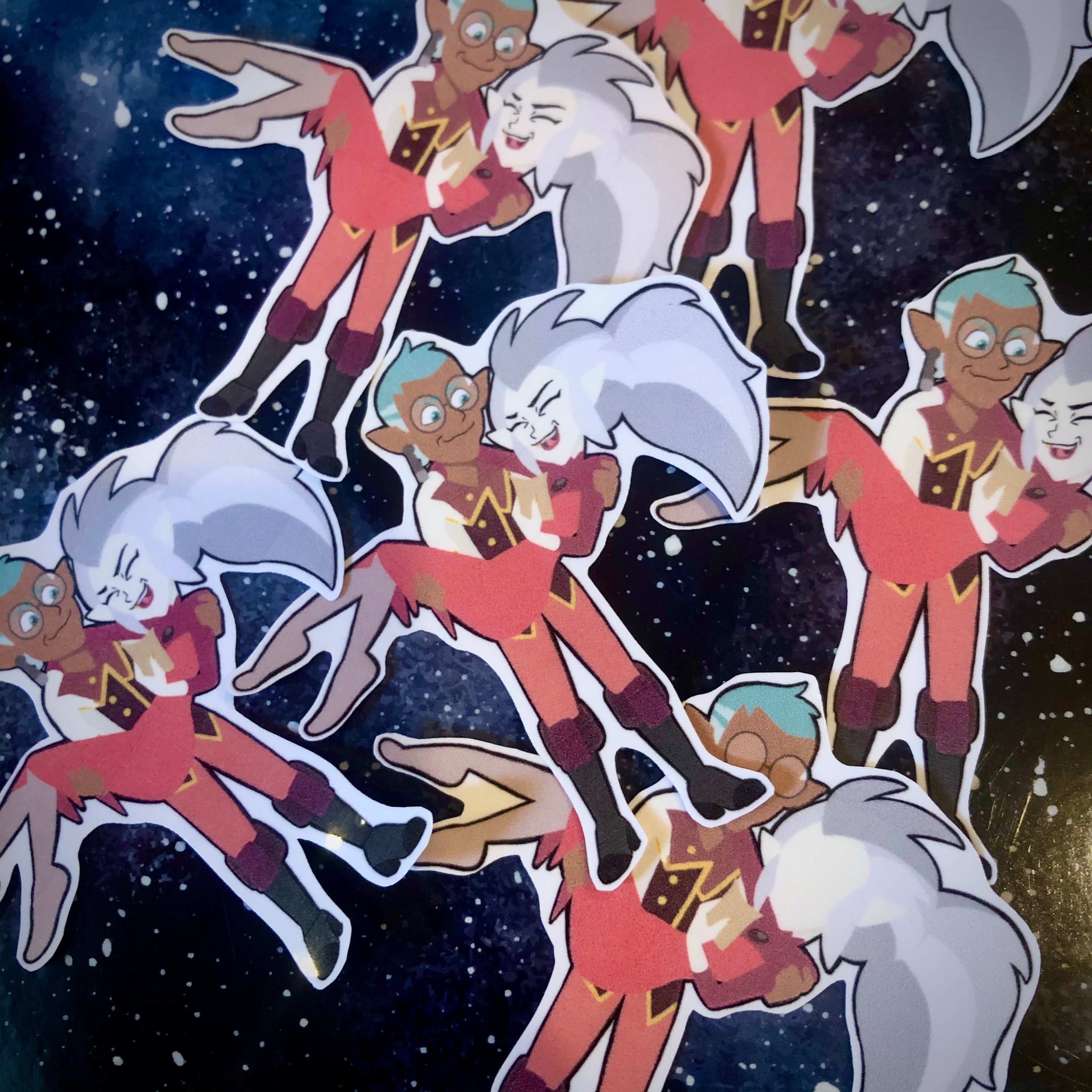 The Owl House Eda's Requiem Raeda Sticker | Etsy