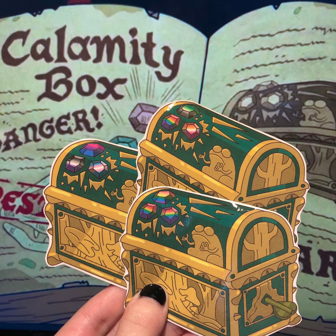 LGBTQ Amphibia True Colors Calamity Box Customizable Pride | Etsy