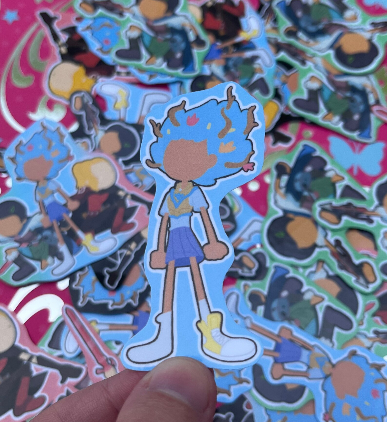 Amphibia Calamity Trio Anne Sasha Marcy Stickers - Etsy