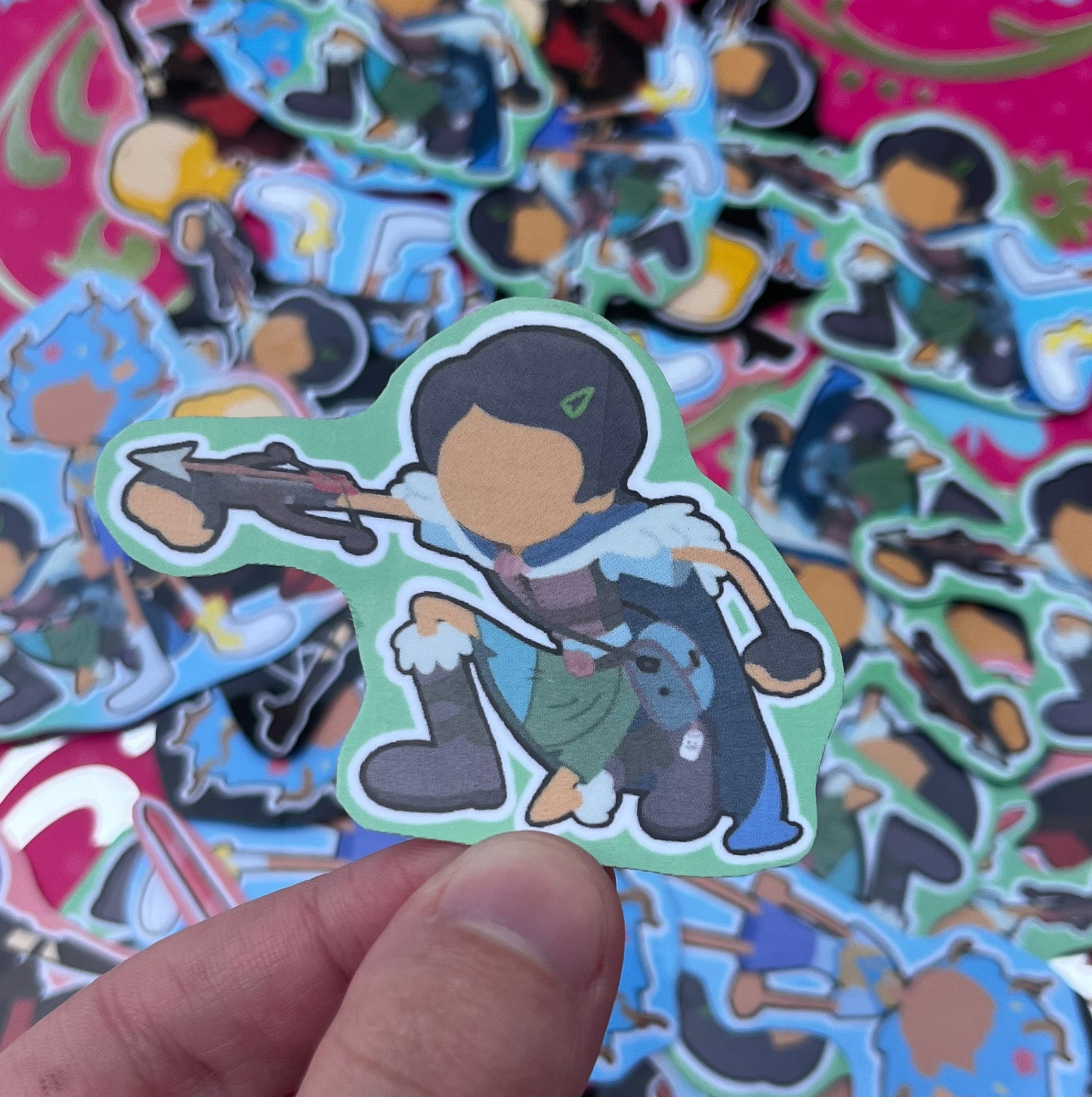 Amphibia Calamity Trio Anne Sasha Marcy Stickers - Etsy