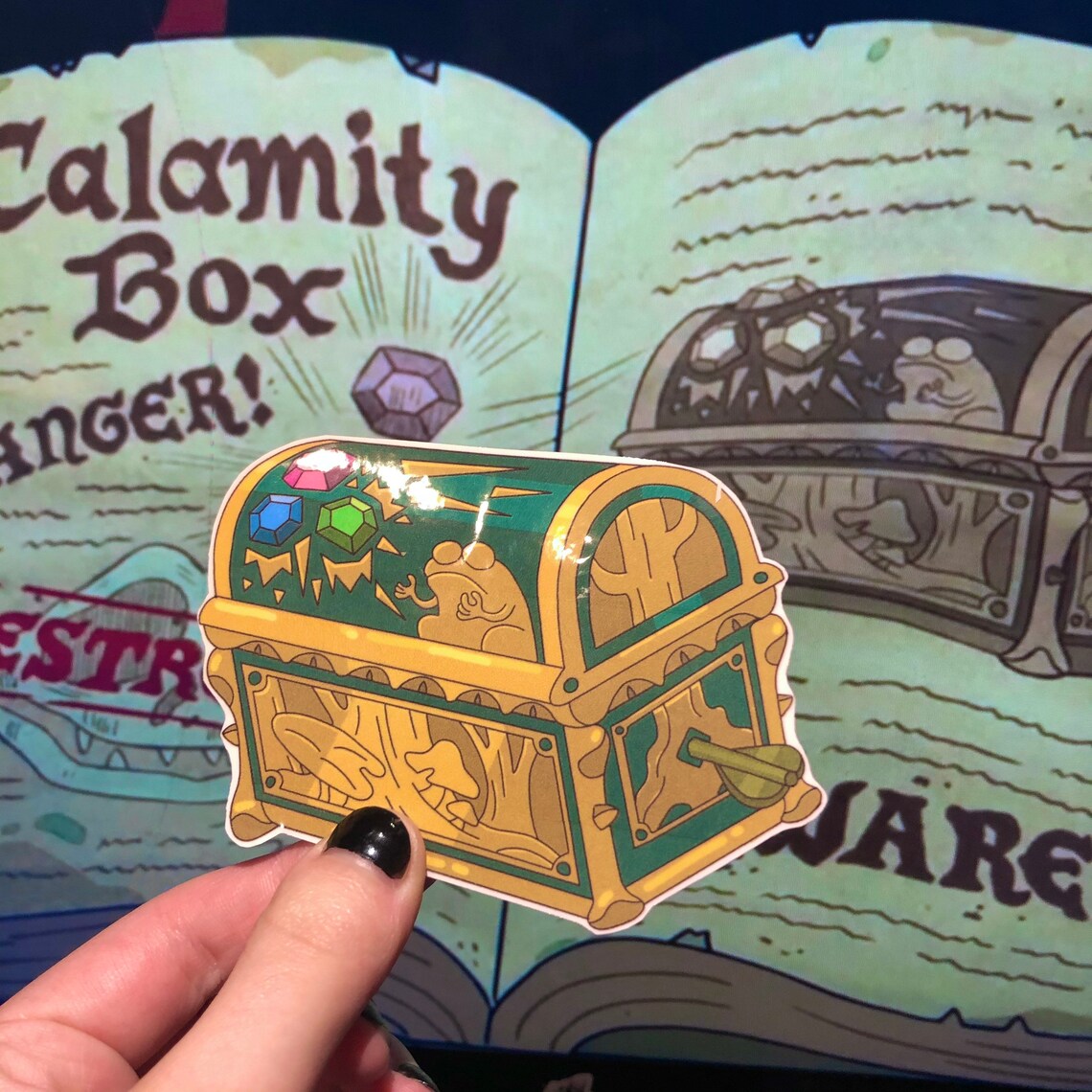 Amphibia True Colors Calamity Box Aufkleber | Etsy
