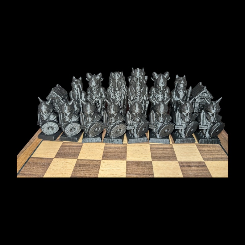 Viking Chess Set - Etsy
