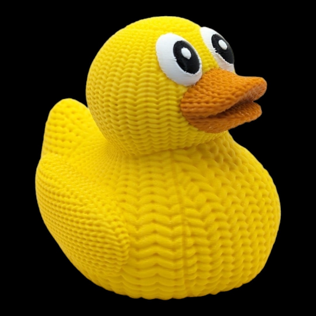 3d Printed Knitted Rubber Duck - Etsy