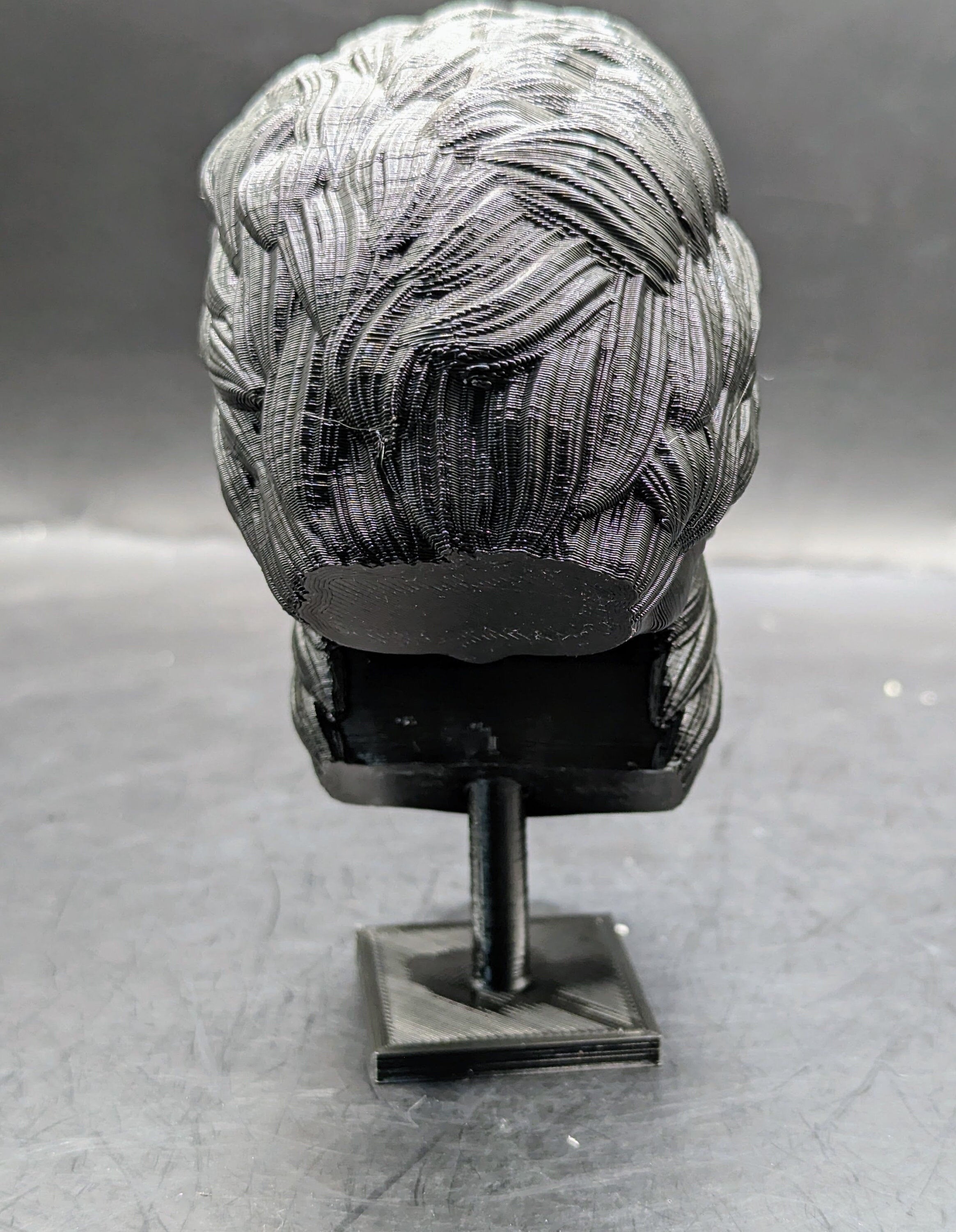 3D Printed Bearded Skull - Rogi Studios Design - Etsy