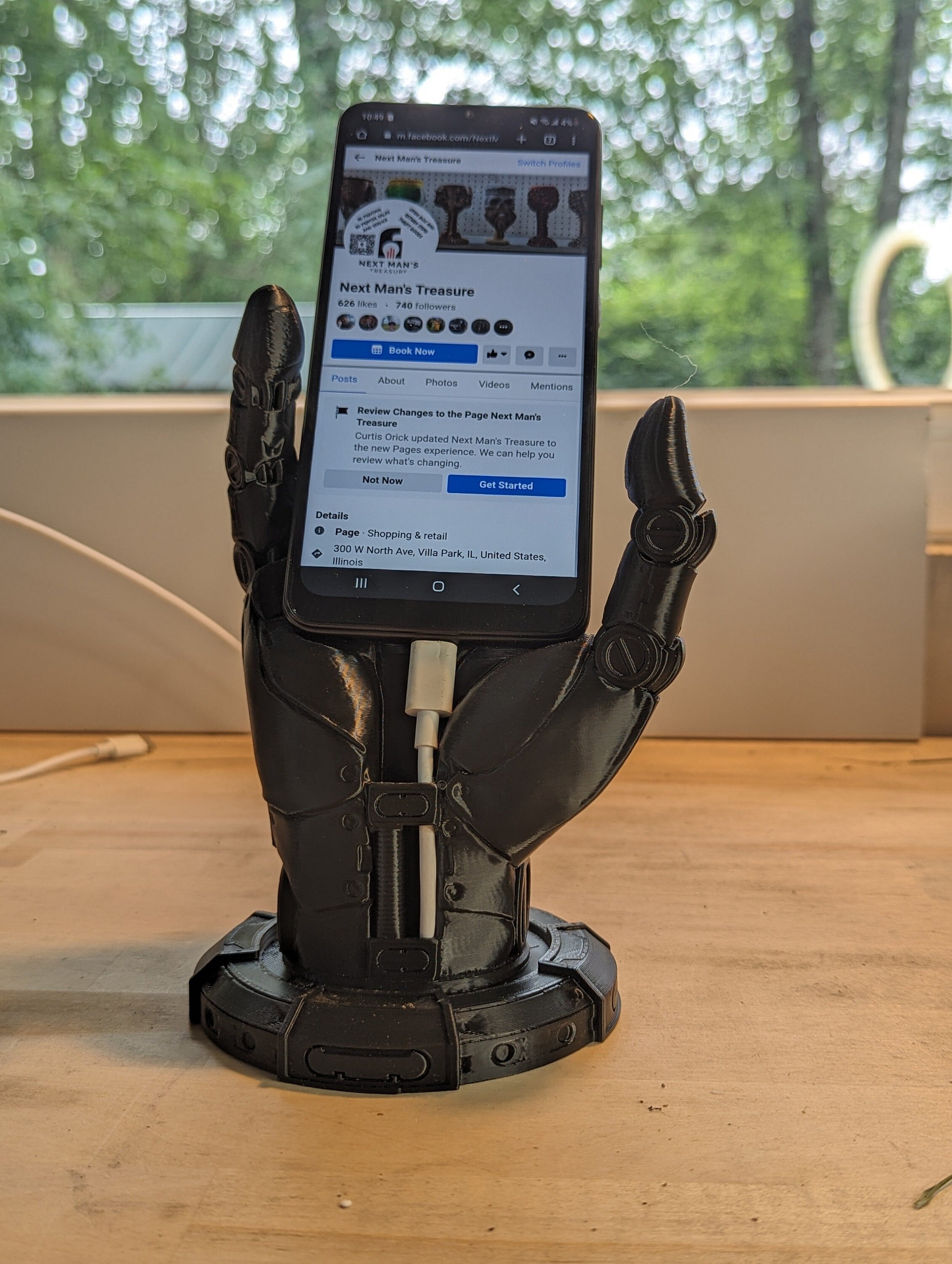 Robot Hand Phone Holder - Etsy