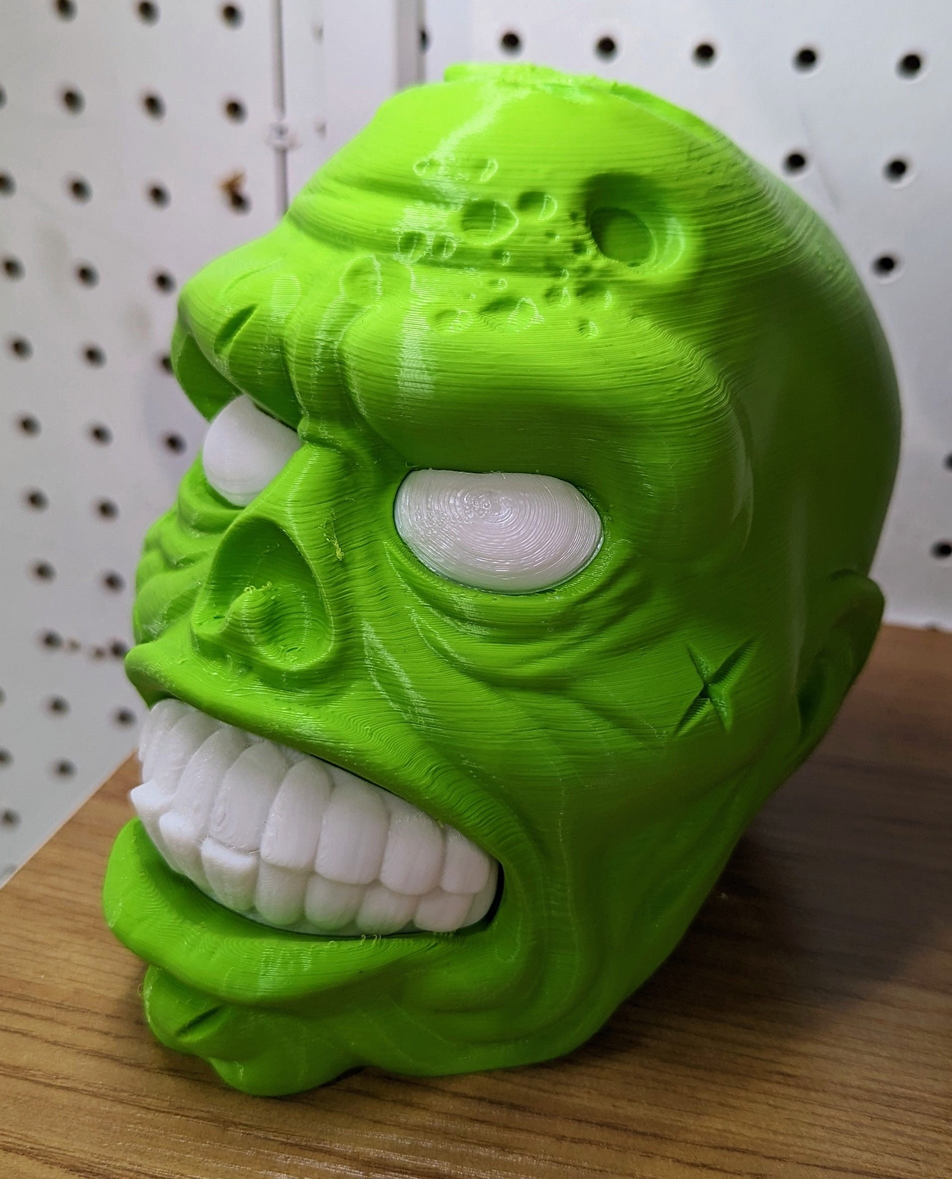 Zombie Head Decor / Headphones Holder - Etsy