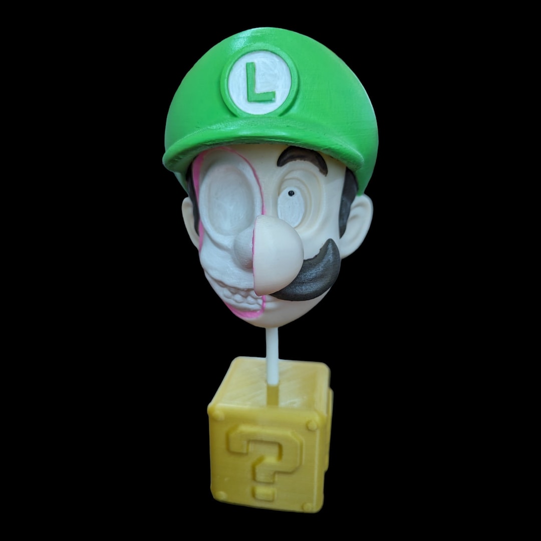 Zombie Luigi - Etsy