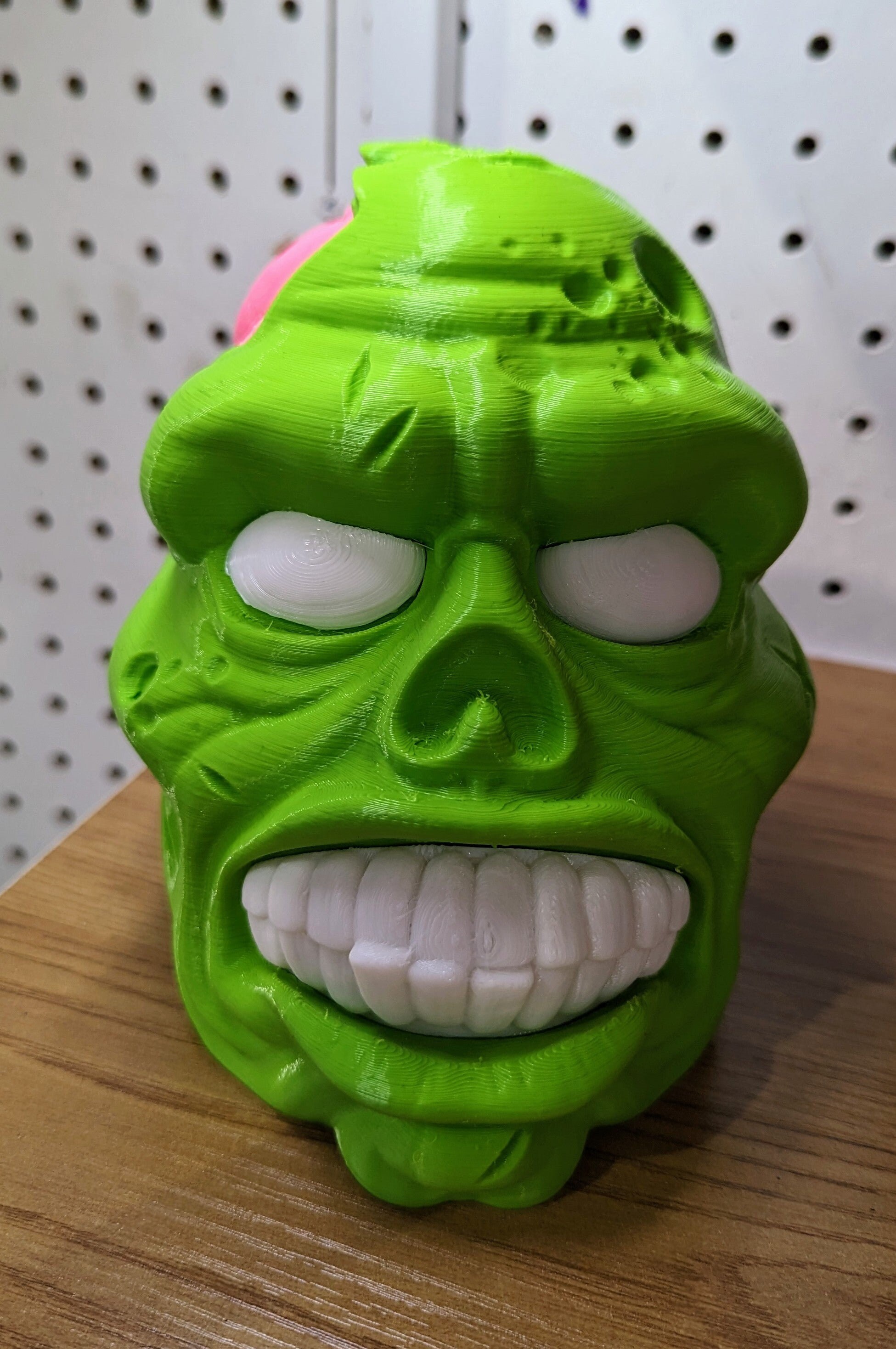 Zombie Head Decor / Headphones Holder - Etsy