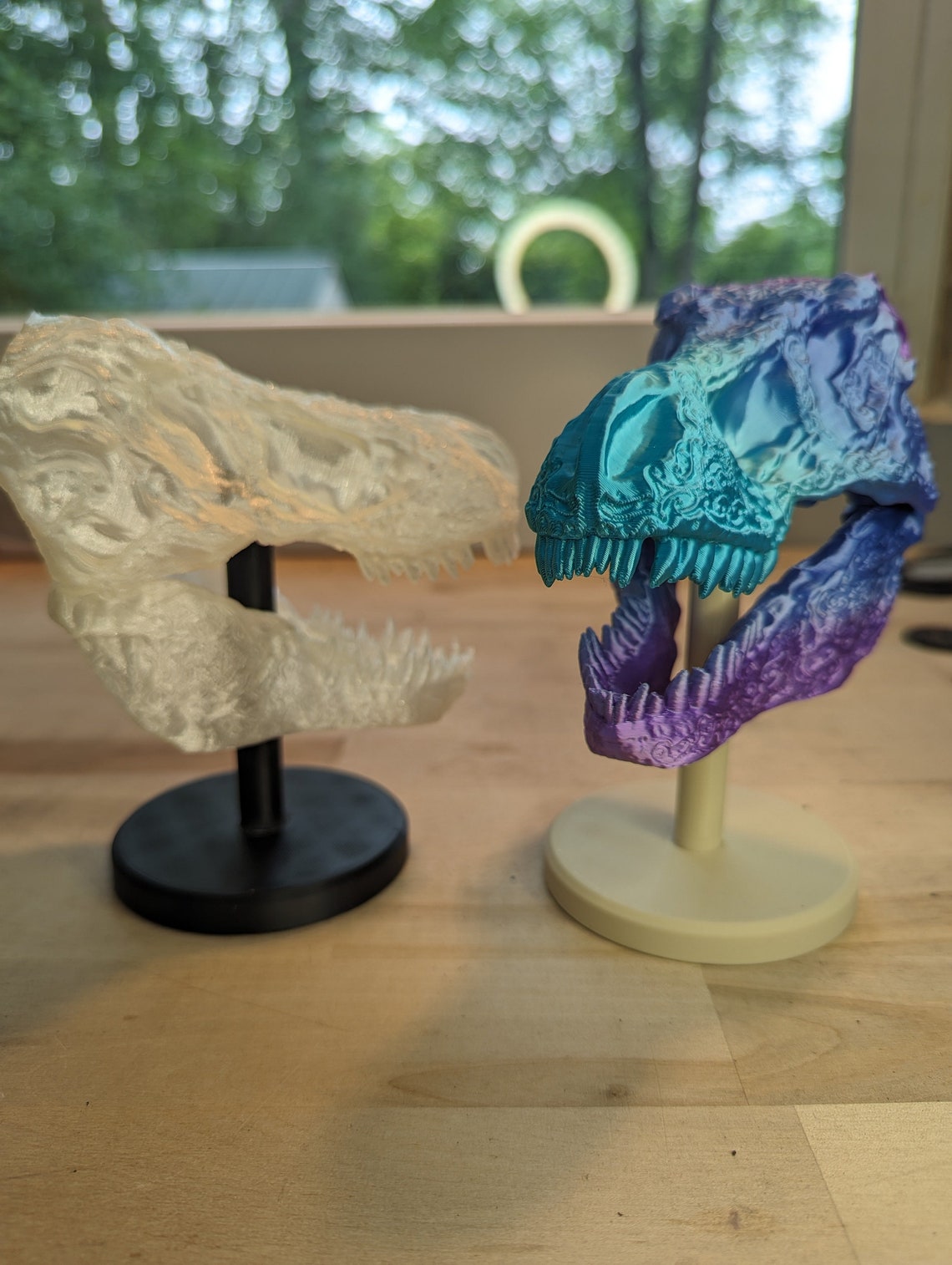 Carved T-rex Head - Etsy