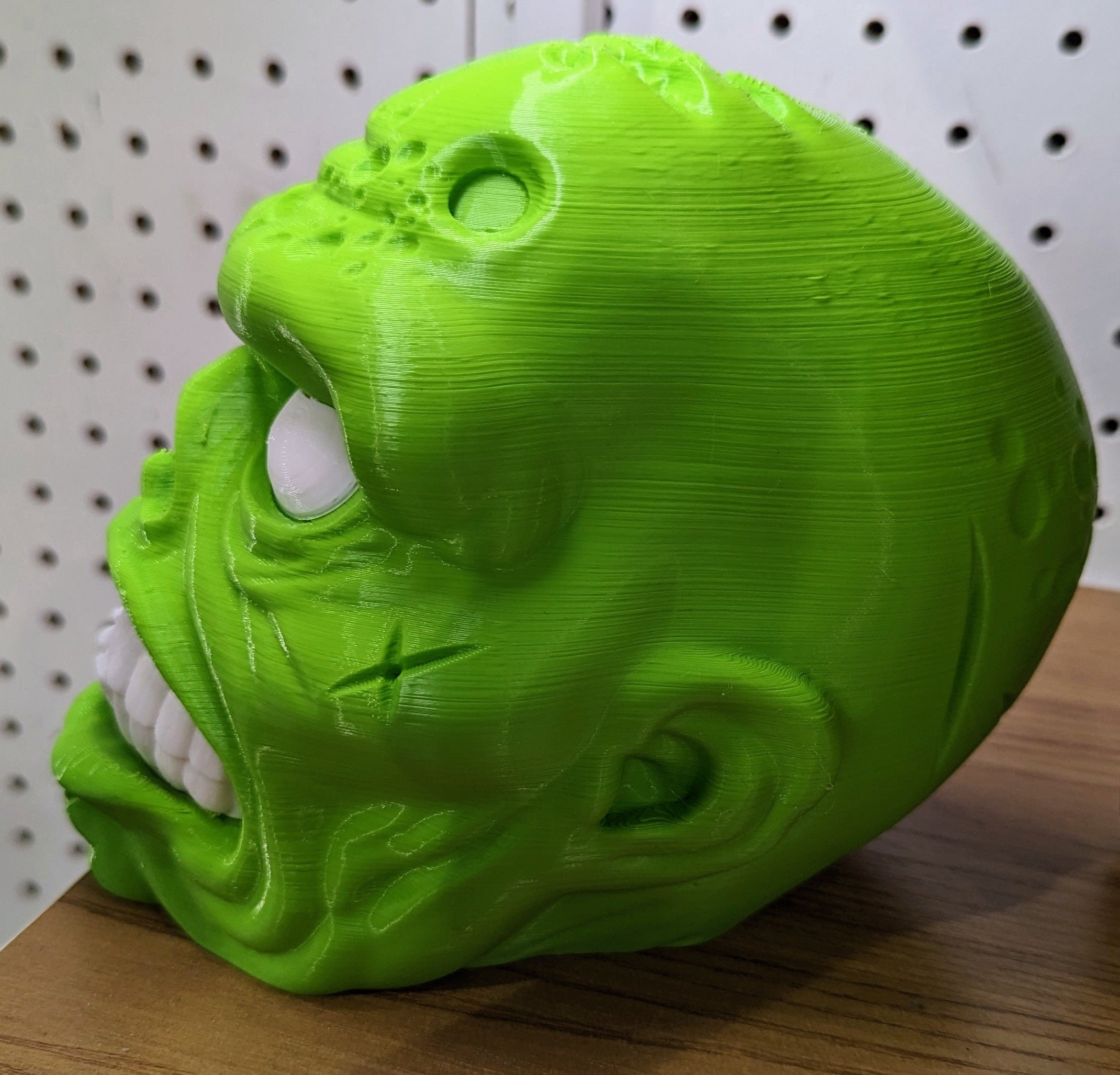 Zombie Head Decor / Headphones Holder - Etsy