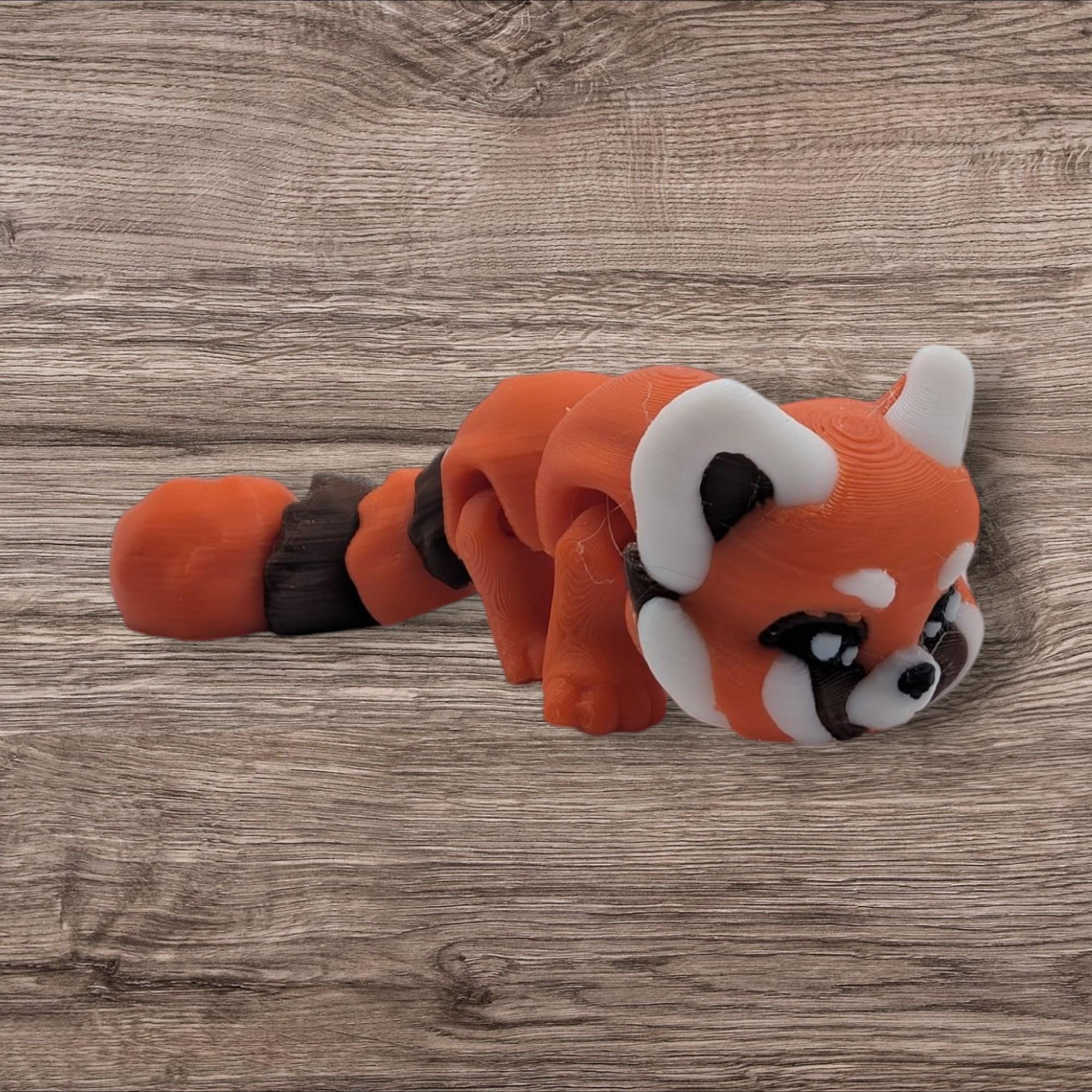 3D Printed Red Panda - Etsy