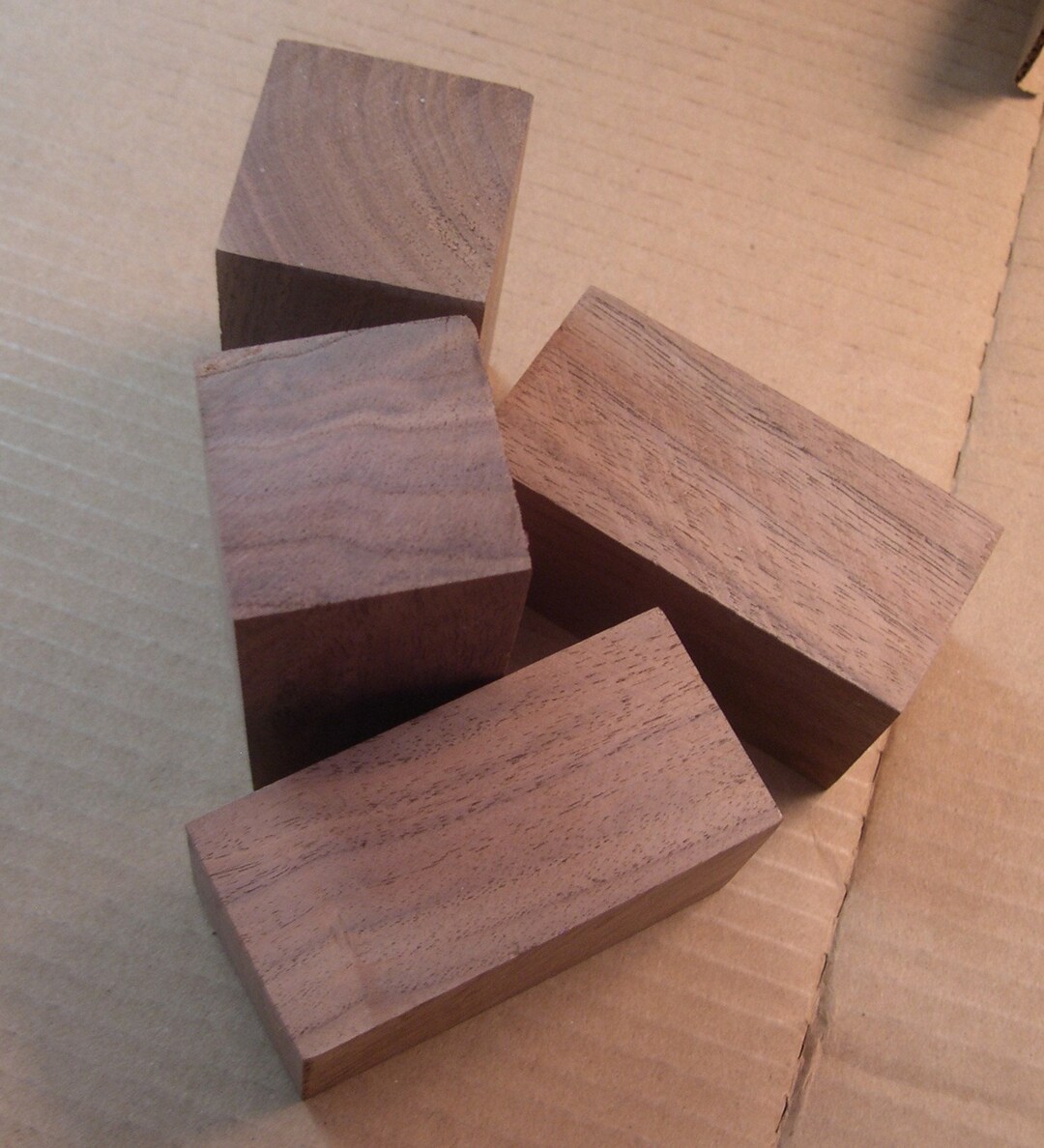 Walnut Turning Block 1 1/2" X 1 1/2" X 3" - Etsy