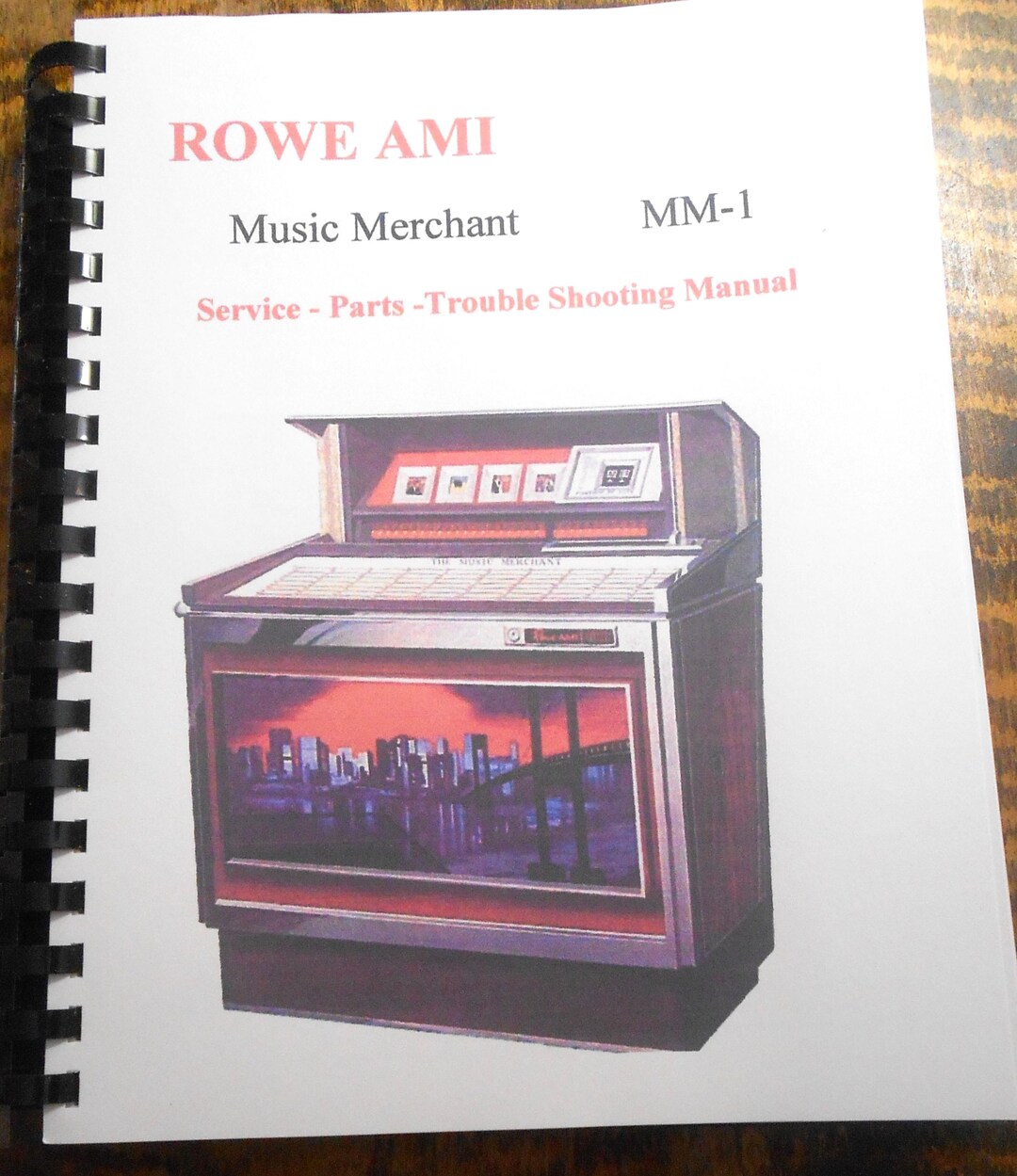 Rowe Model MM1 Complete Jukebox Manual - Etsy
