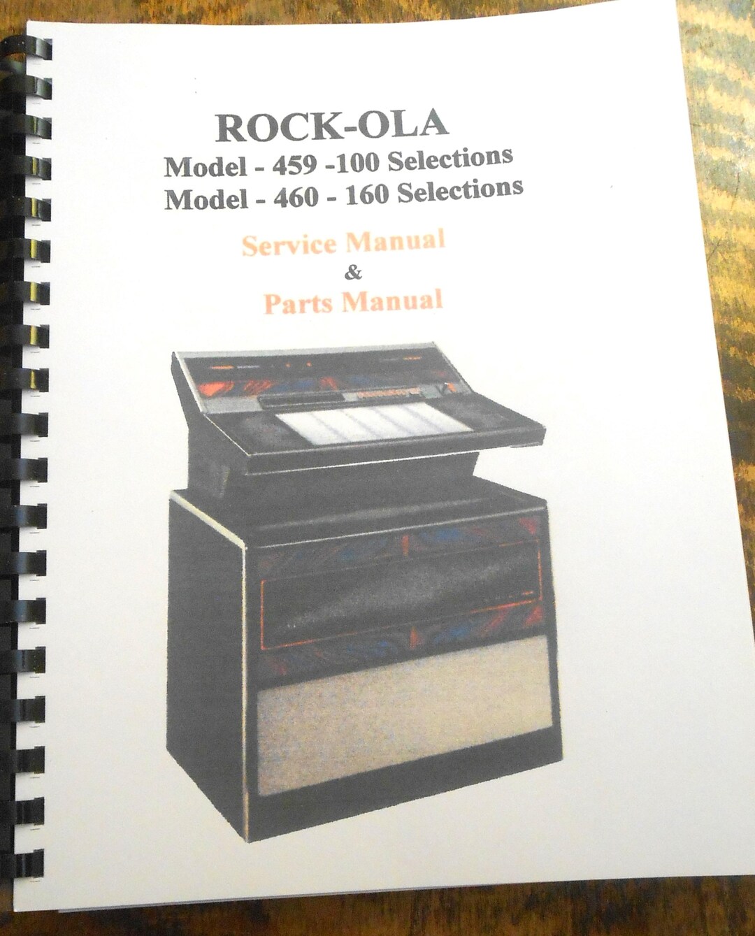 Rock-ola Model 459 & 460 Complete Jukebox Manual - Etsy Australia