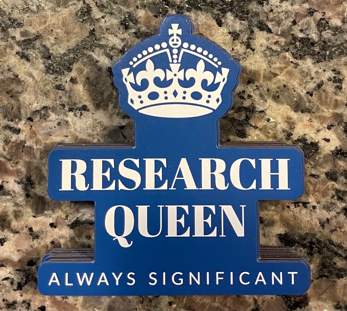 Research Queen MAGNET - Etsy
