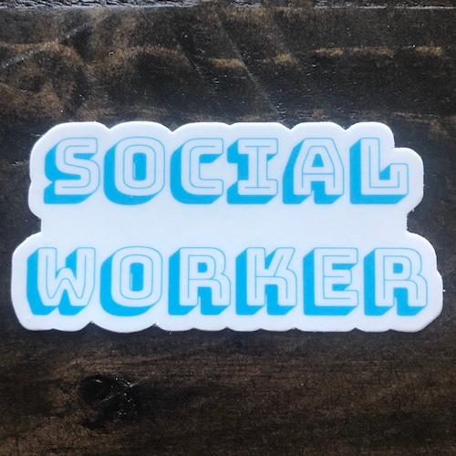 Social Worker ID Badge Reel/i'm a Social Worker ID Badge | Etsy