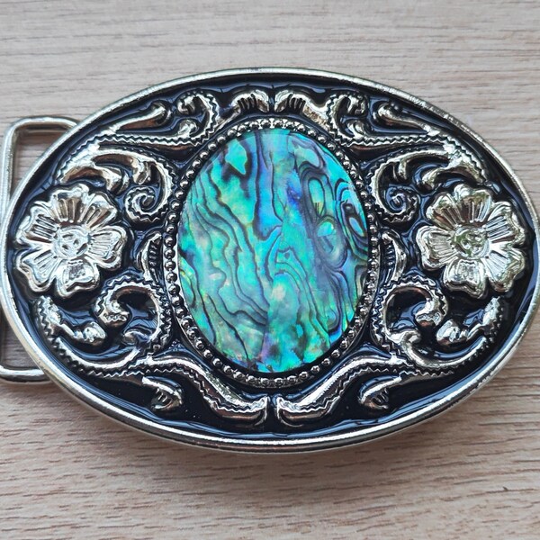 Abalone Belt Buckle - Etsy