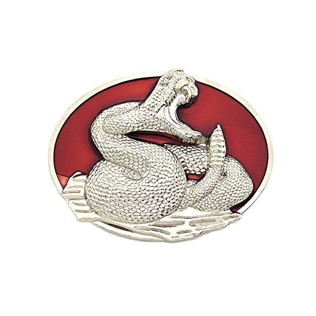 Snake Western Cowboys Belt Buckle Mens Womens Belt Buckle - Etsy