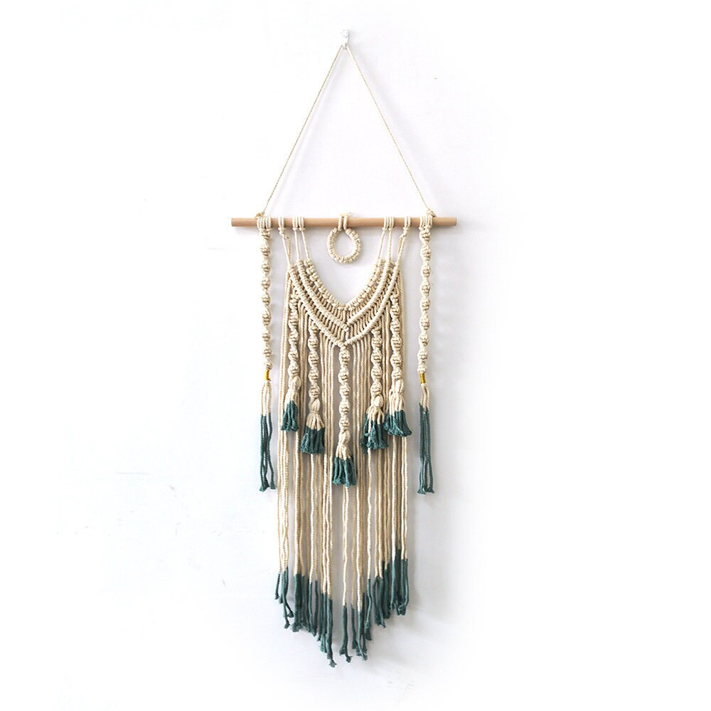 17x 33 Macrame Wall Hanging Woven Tapestry Wall - Etsy