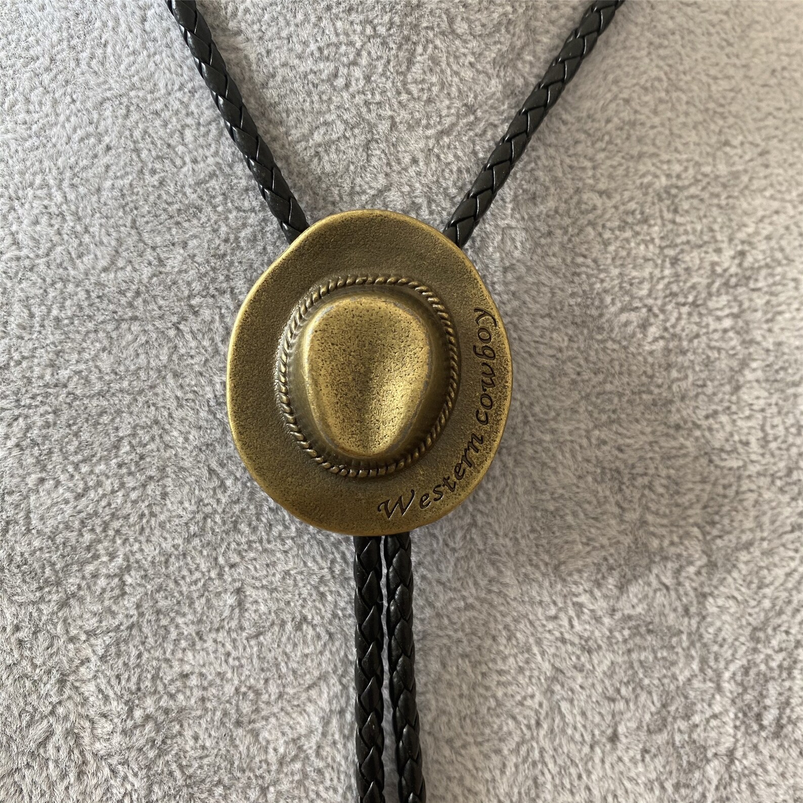 Western Cowboy Hat Mens Groomsmen Bridegroom Bola BOLO Tie | Etsy