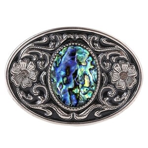 Boho Western Cowboys Buckle Giant Natural Abalone Paua Shell - Etsy
