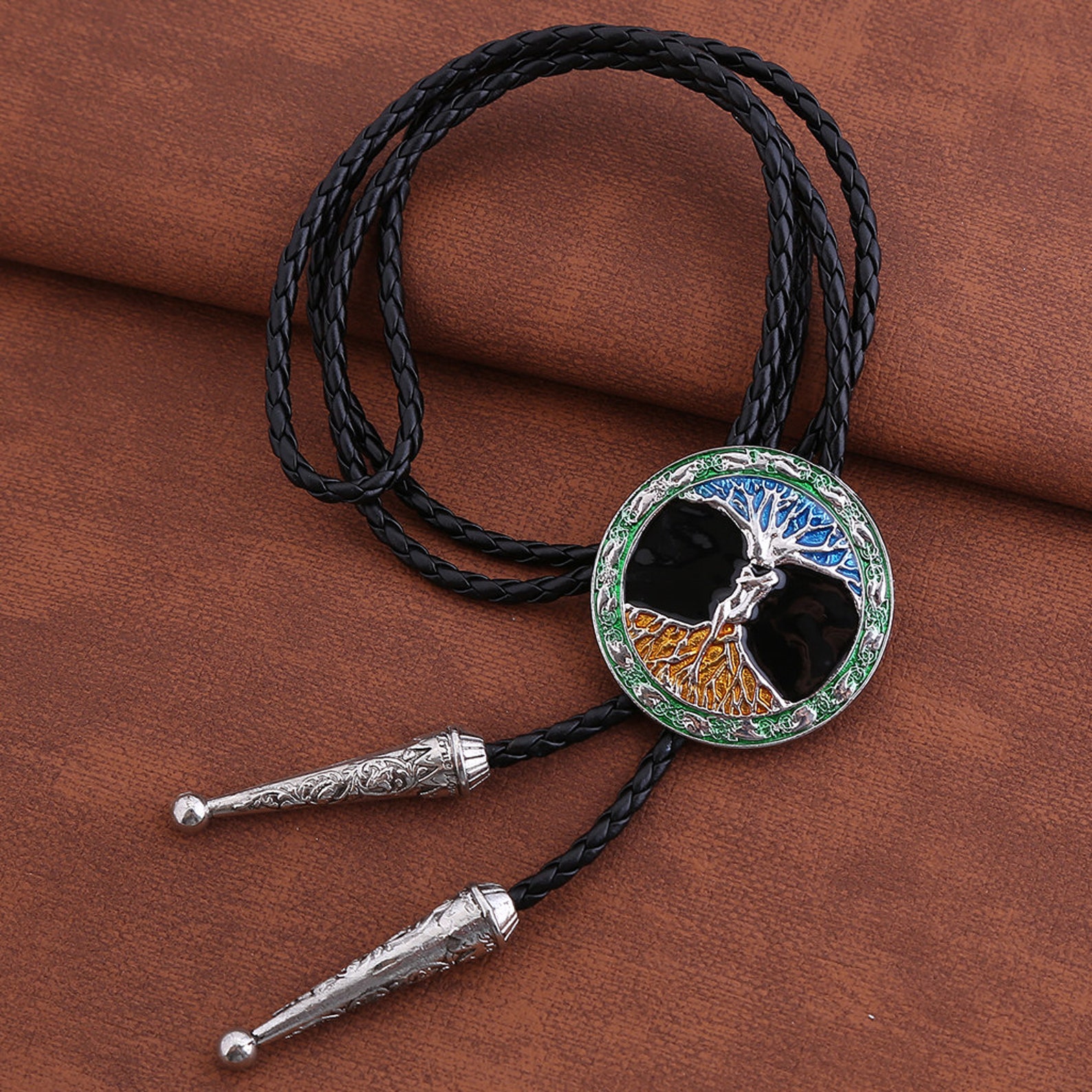 Life of Tree Bola Bolo Tie for Men Women Groomsmen - Etsy