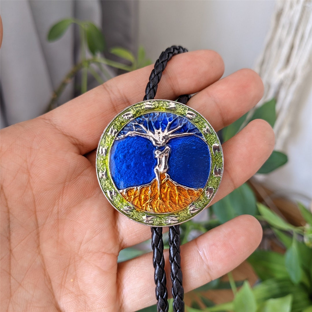 Life of Tree - Bola Bolo Tie for Men Women Groomsmen Bridegroom ...