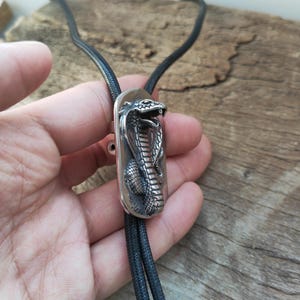 Cobra Snake Bolo Tie – Stainless Steel Western Cowboy Necktie Gift for ...