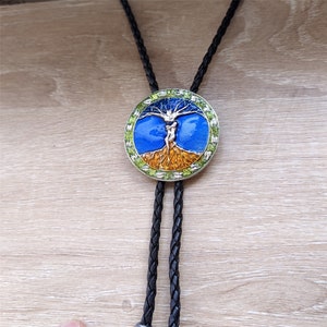 Life of Tree - Bola Bolo Tie for Men Women Groomsmen Bridegroom ...