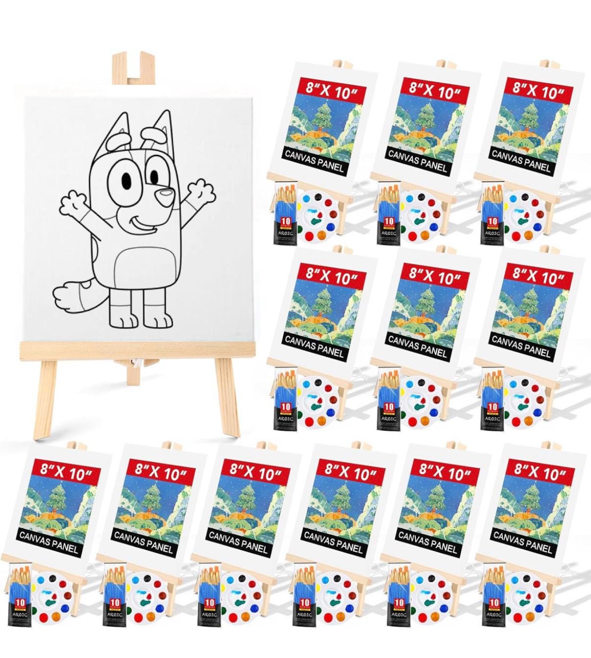 Bingo Paint Party Kit • Complete Paint Party Kit for Girls & Boys ...