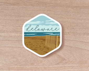 Delaware Decal - Etsy