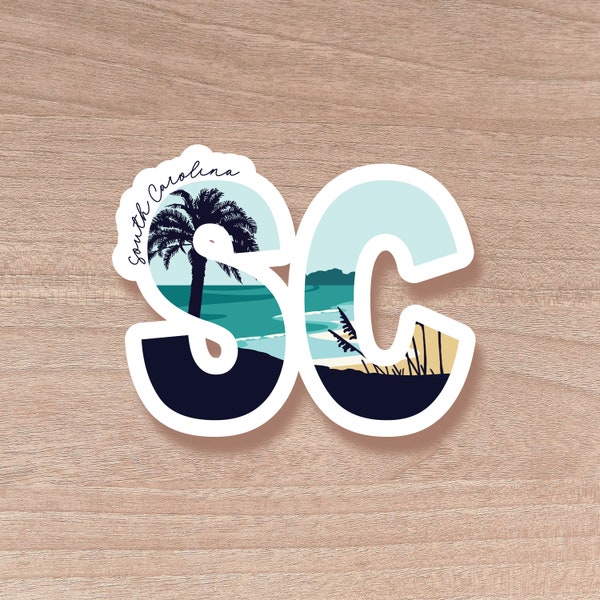 South Carolina Decal - Etsy