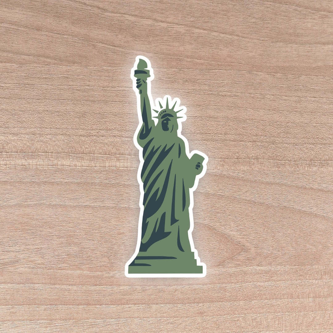 Statue of Liberty Sticker | New York | Minimalistic | Traveling ...