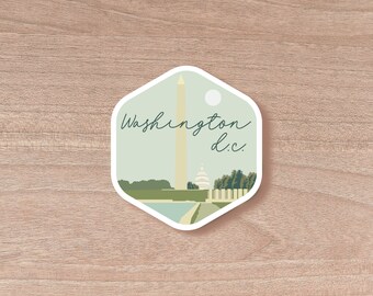 Washington Dc Decal - Etsy