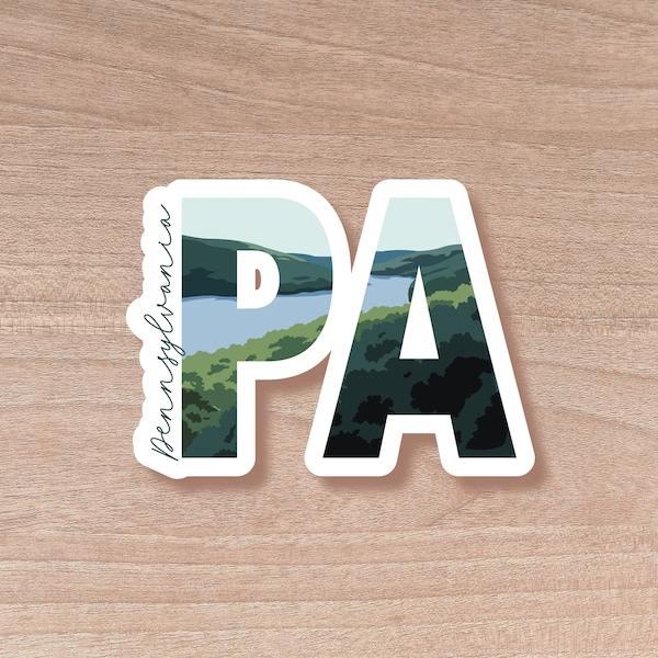 Pennsylvania Decal - Etsy