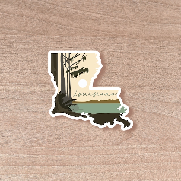 Louisiana Decal - Etsy